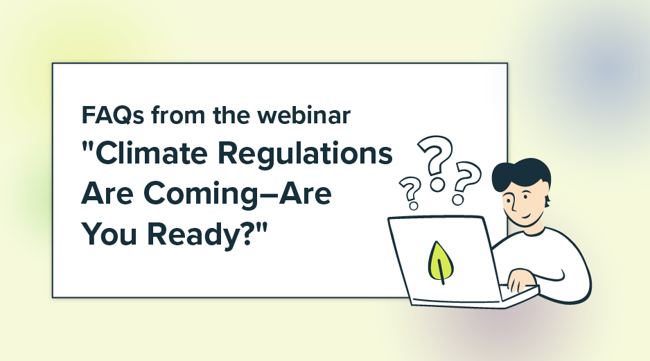 Climate Regulations Are Coming...Frequently Asked Questions | EnergyCAP