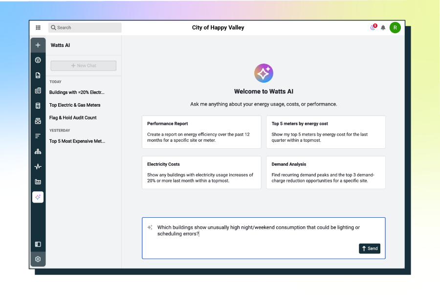 Watts AI: a faster path to energy reporting without spreadsheets